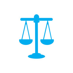 Scale logo Royalty Free Vector Image - VectorStock