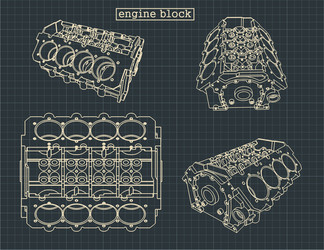 Car Engine Blueprints