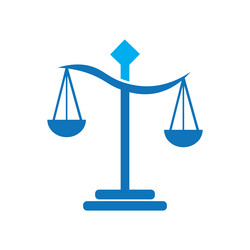 Scale logo Royalty Free Vector Image - VectorStock