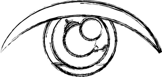 Eye looking symbol Royalty Free Vector Image - VectorStock