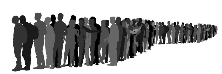 Help Poor People Silhouette Vector Images (over 150)
