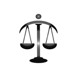 Scale logo Royalty Free Vector Image - VectorStock