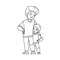 Brother Outline Vector Images (over 1,600)