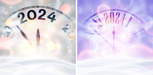 Clock 2024 Vector Images (over 370)