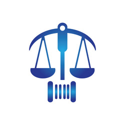 Scale logo Royalty Free Vector Image - VectorStock