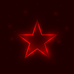 Red star sign Royalty Free Vector Image - VectorStock