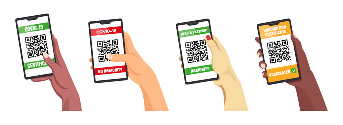 Qr Code Hand Vector Images (over 2,000)