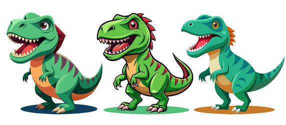 Cute t-rex Royalty Free Vector Image - VectorStock