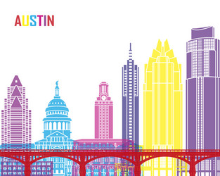 Austin Skyline Vector Images (over 230)
