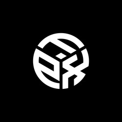 Yec letter logo design on black background Vector Image