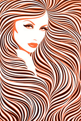 Girl Long Vector Images (over 34,000)