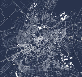 Map city timisoara romania Royalty Free Vector Image