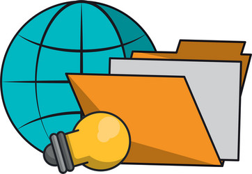 Technology device cartoon Royalty Free Vector Image