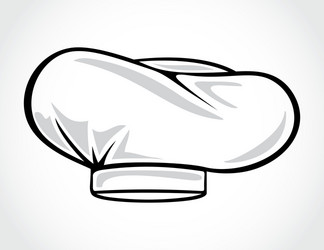 Chef hat Royalty Free Vector Image - VectorStock