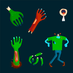 Zombie Head Maggot Vector Images (58)