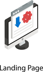 Landing Page Vector Images (over 160,000)