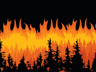 Fire poster Royalty Free Vector Image - VectorStock