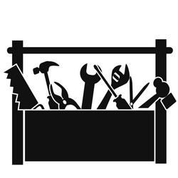 Tool Box Silhouette Vector Images (over 2,300)