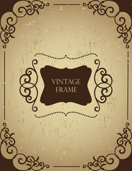 Wooden wrought iron vintage signs set Royalty Free Vector