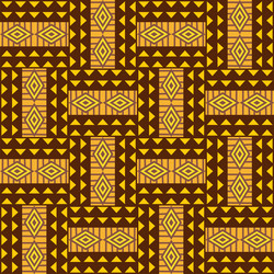 African textile design ornamental seamless Vector Image