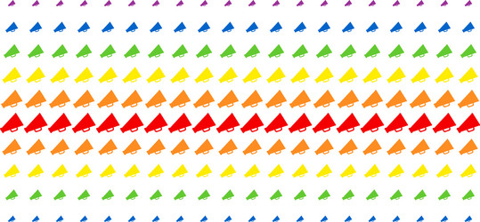 Megaphone Effect Halftone Vector Images (over 100)