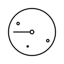 Unique radar line icon Royalty Free Vector Image