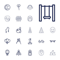 Fun icons Royalty Free Vector Image - VectorStock