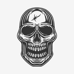 Skull Front Facing Vector Images (over 1,500)