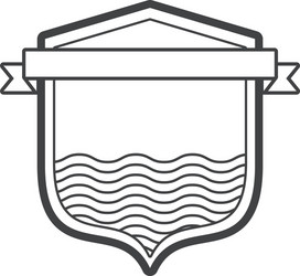 Circular frame emblem Royalty Free Vector Image