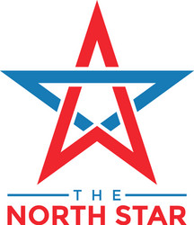 North arrow icon n direction point symbol Vector Image