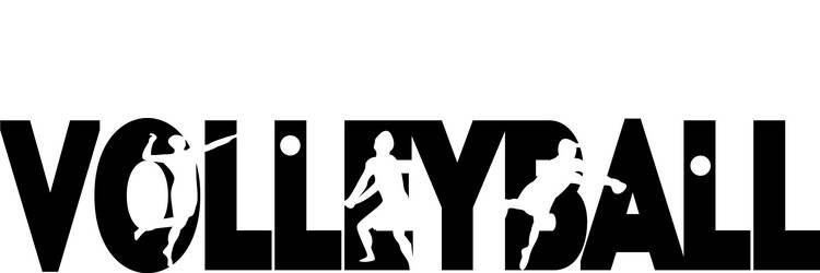 Volleyball Words Vector Images (over 210)