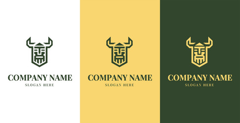 Game logo gaming design template Royalty Free Vector Image