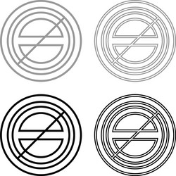 Neon halogen symbol type cooking surfaces sign Vector Image