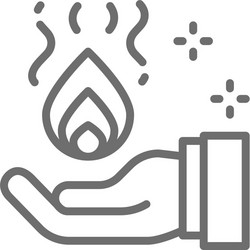 Conjuring magic hands Royalty Free Vector Image