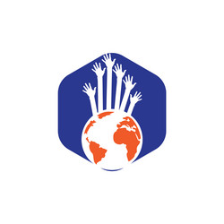 Globe Hands Logo Vector Images (over 5,600)