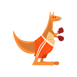 Kangaroo Funny Boxing Vector Images (63)
