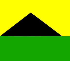 Flag of father makhno Royalty Free Vector Image