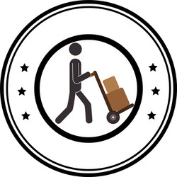 Silhouette Man Carry Load Vector Images (over 100)