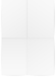 Hanging folded paper Royalty Free Vector Image