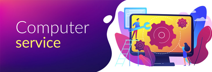 Computer Repair Banner Vector Images (over 3,100)
