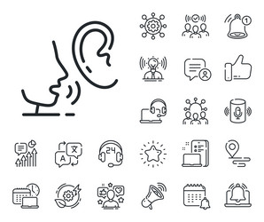 Whisper Icon Whispering Vector Images (over 1,000)