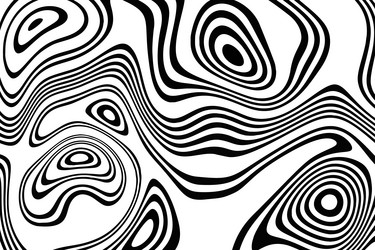 Abstract wave backgroundstylized black white Vector Image