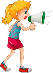 Shout Royalty Free Vector Image - VectorStock