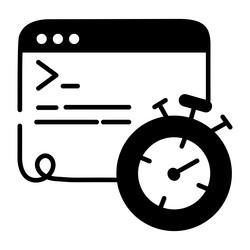 Runtime Royalty Free Vector Image - VectorStock