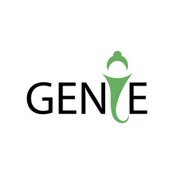 Genie icon logo free Royalty Free Vector Image
