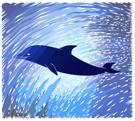 Dolphin Tail Vector Images (over 2,500)