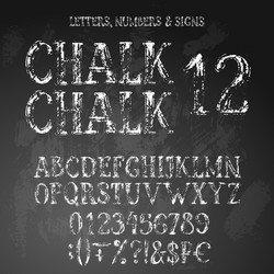 Retro alphabet Royalty Free Vector Image - VectorStock