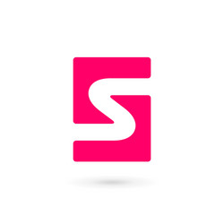 Letter s logo icon design template elements Vector Image