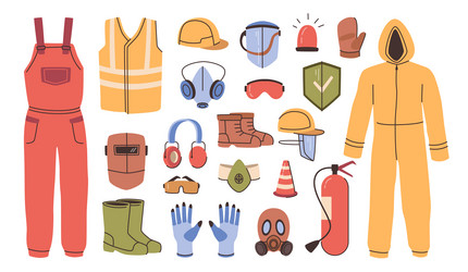 Fall protection construction worker safety first Vector Image