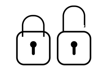 Simple push and pull door sign Royalty Free Vector Image